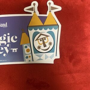 Disney | Toys | Disneyland Magic Key Magnet Small World Brand New ...